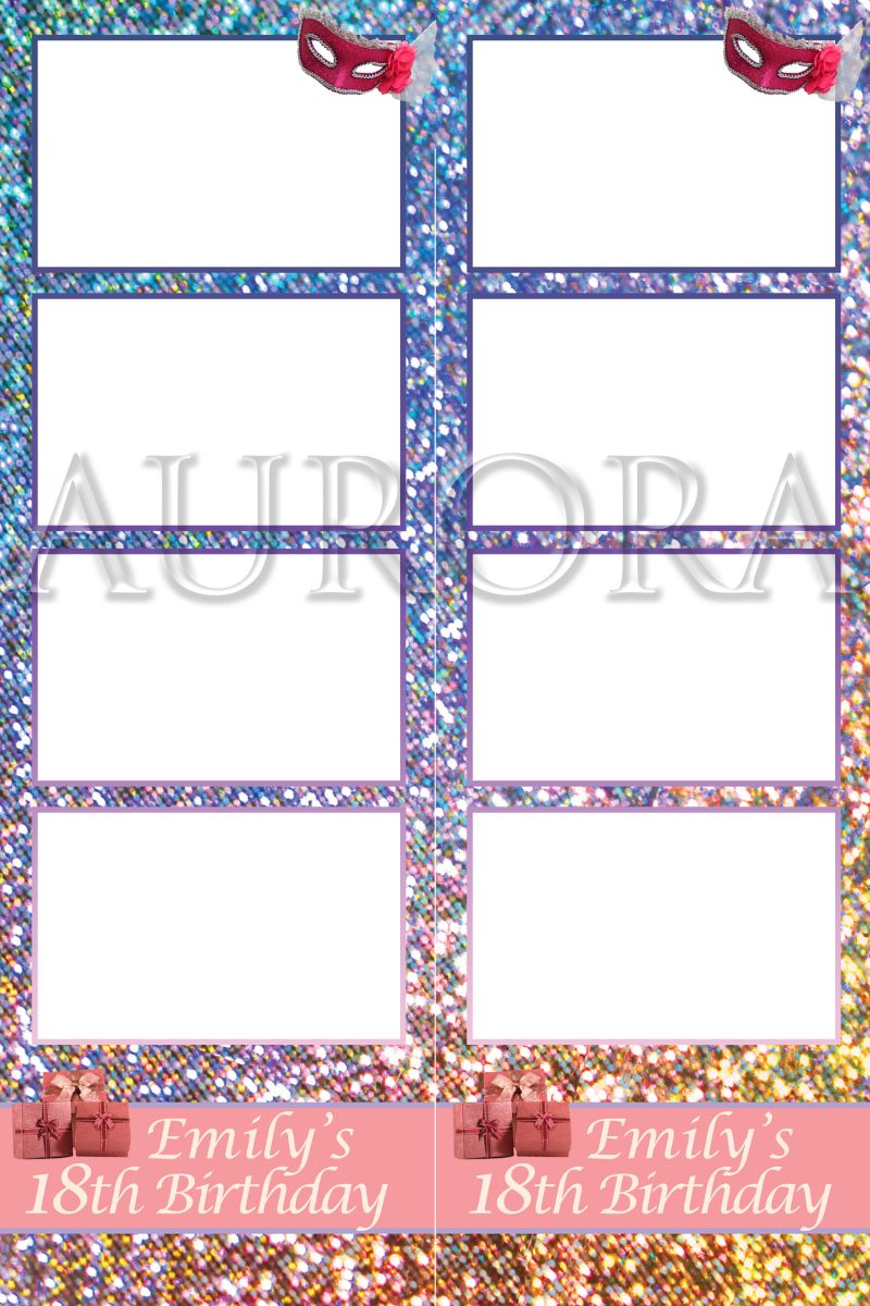 Photo Strip Designs - Aurora Jukeboxes & Party Hire